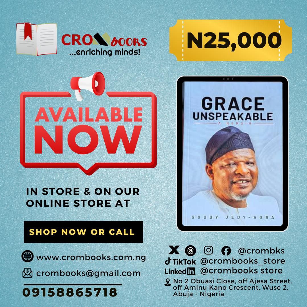 Grace Unspeakable | Goddy Jedy-Agba